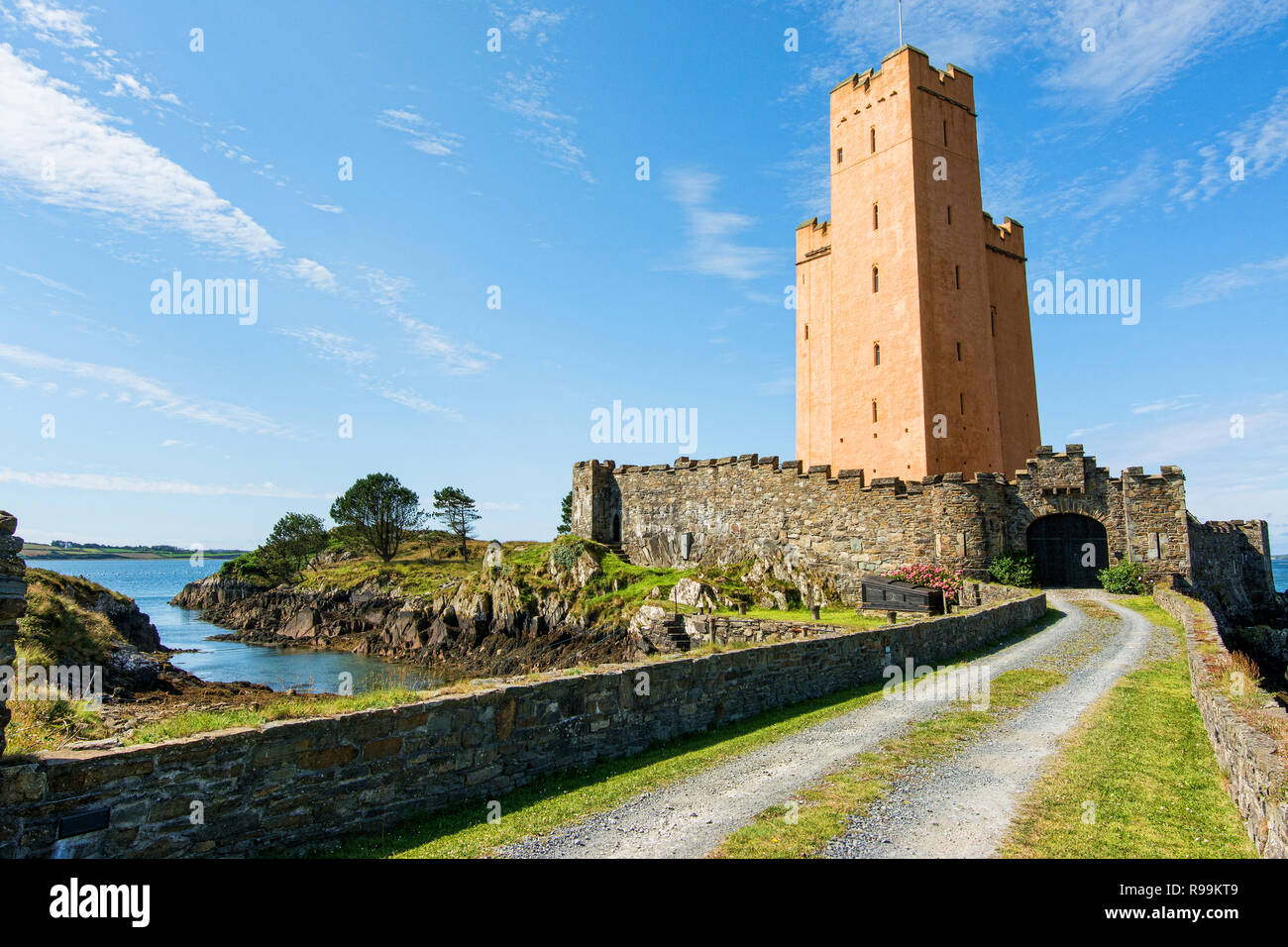 Landscapes of Ireland. Kilcoe Castle Stock Photo - Alamy