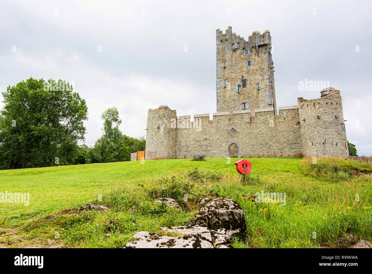 Landscapes of Ireland. Castle of Killarney national park Stock Photo ...