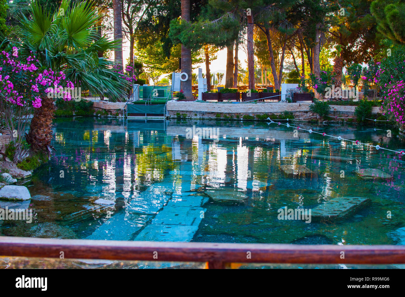 Pamukkale thermal swimming pool, attraction in Turkey you have to go ...