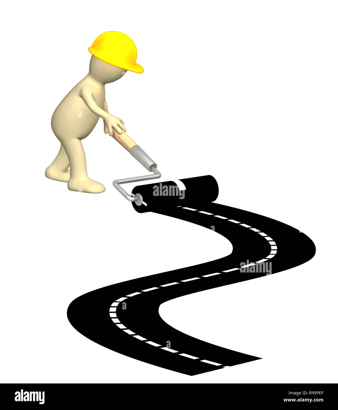 Making way for new road hi-res stock photography and images - Alamy