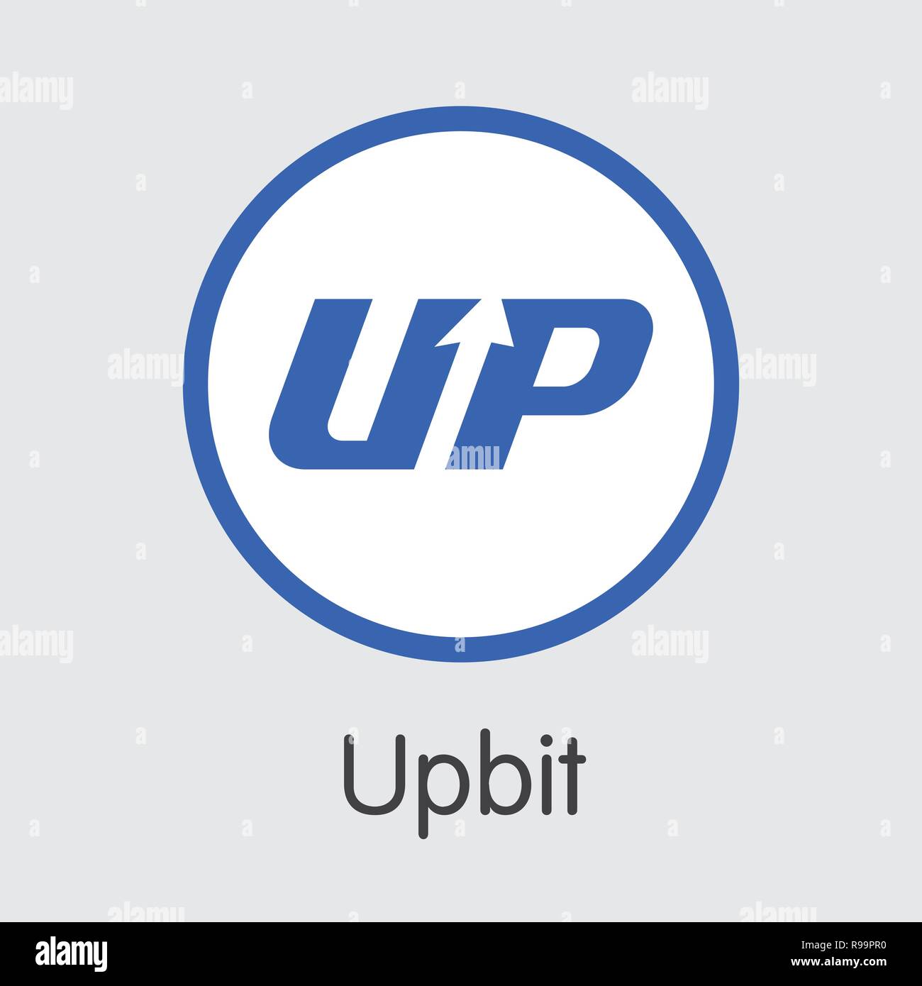 Upbit logo Stock Vector Images - Alamy
