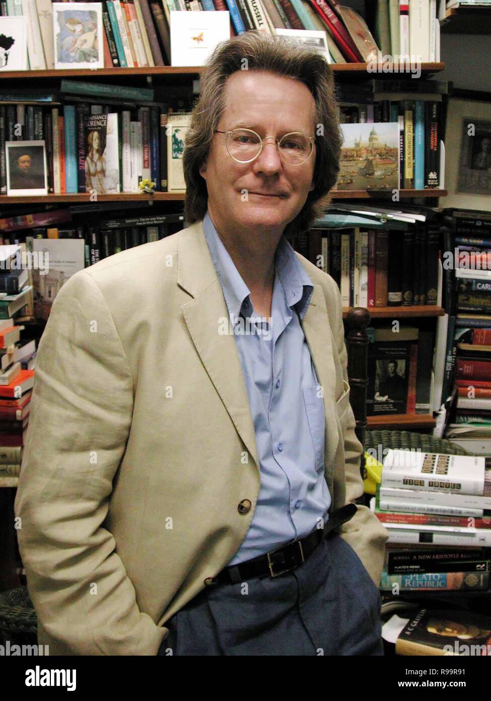 Anthony Clifford Grayling CBE, British philosopher and author at home ...