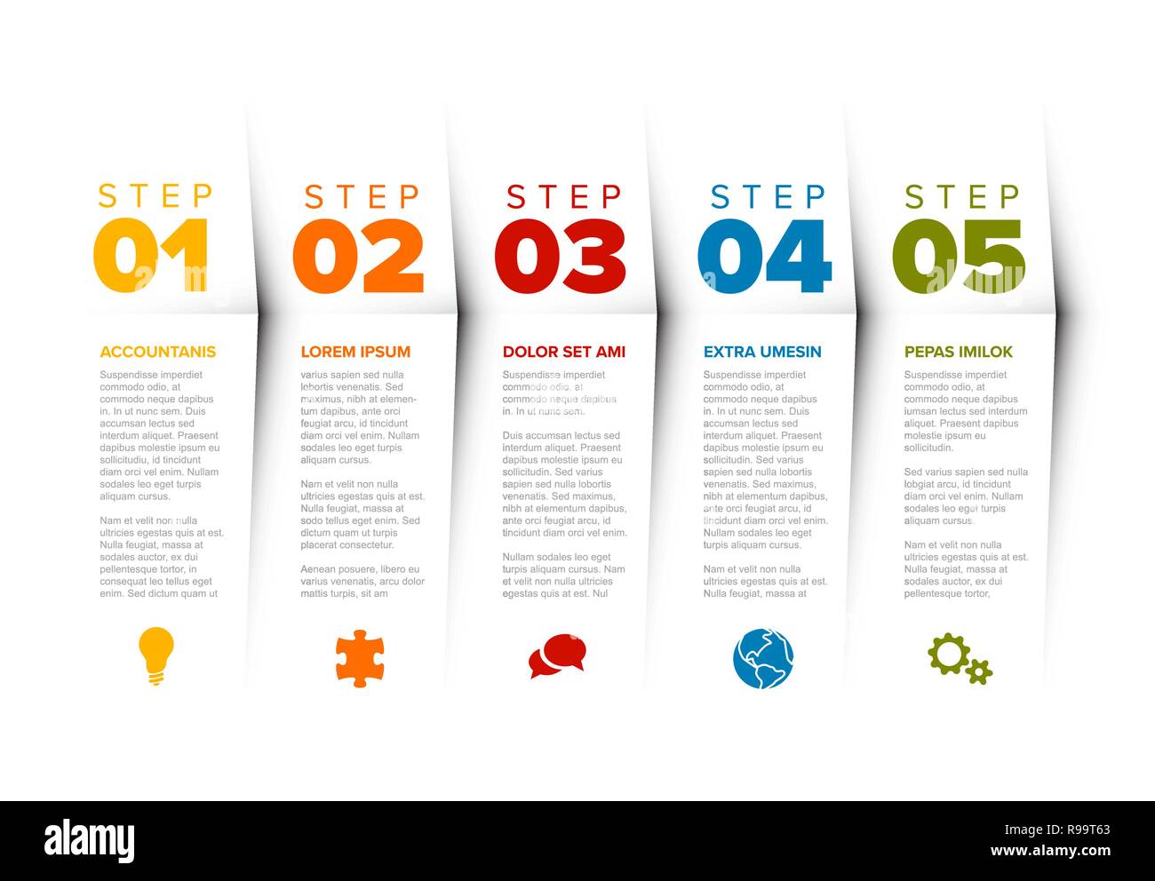 Five steps hi-res stock photography and images - Alamy