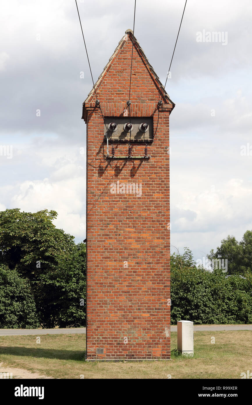 An old transformer station in Germany Stock Photo - Alamy