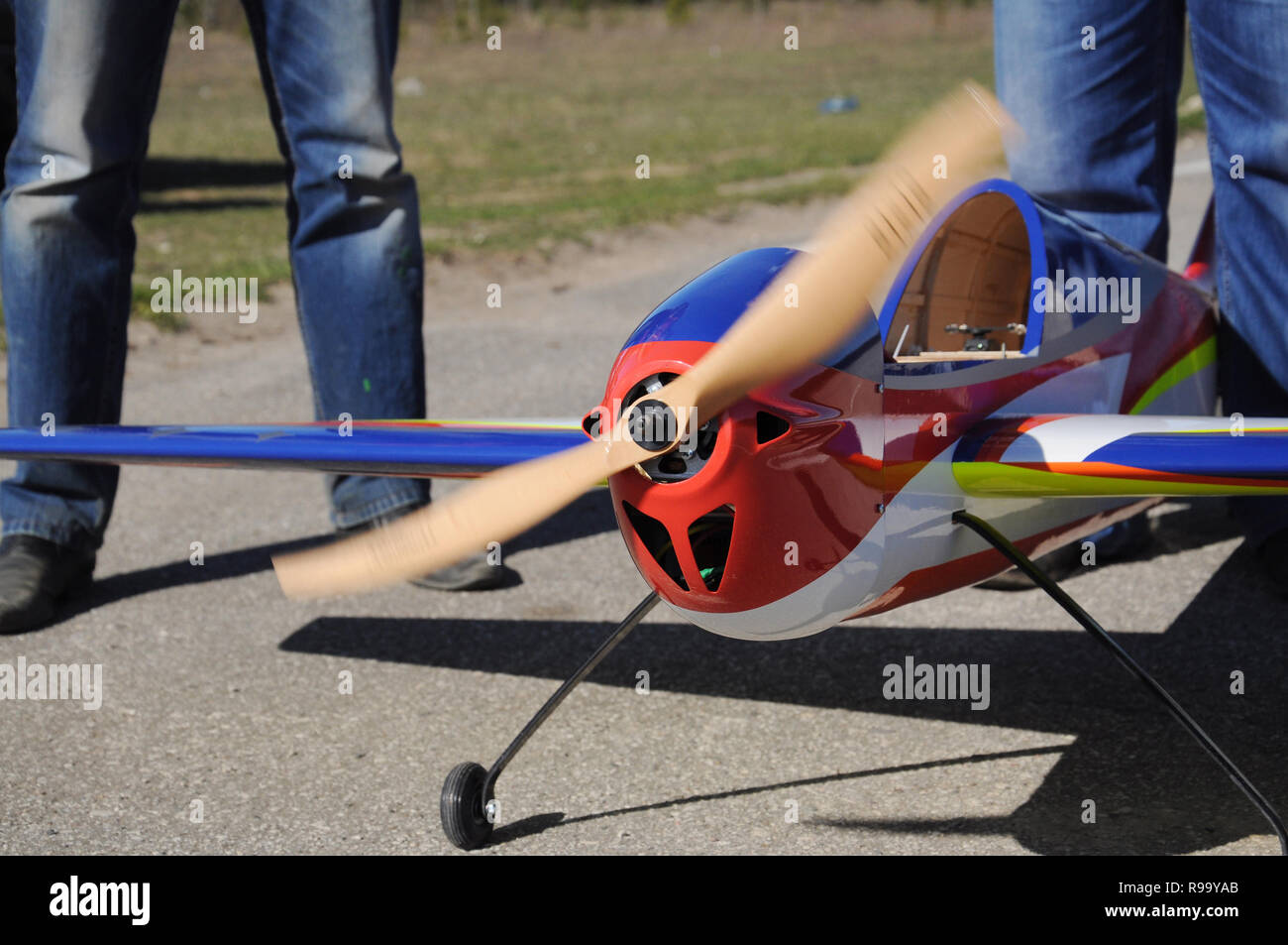 Vladimir region, Russia. 26 April 2014. Airfield Velikovo (Dobrograd ...