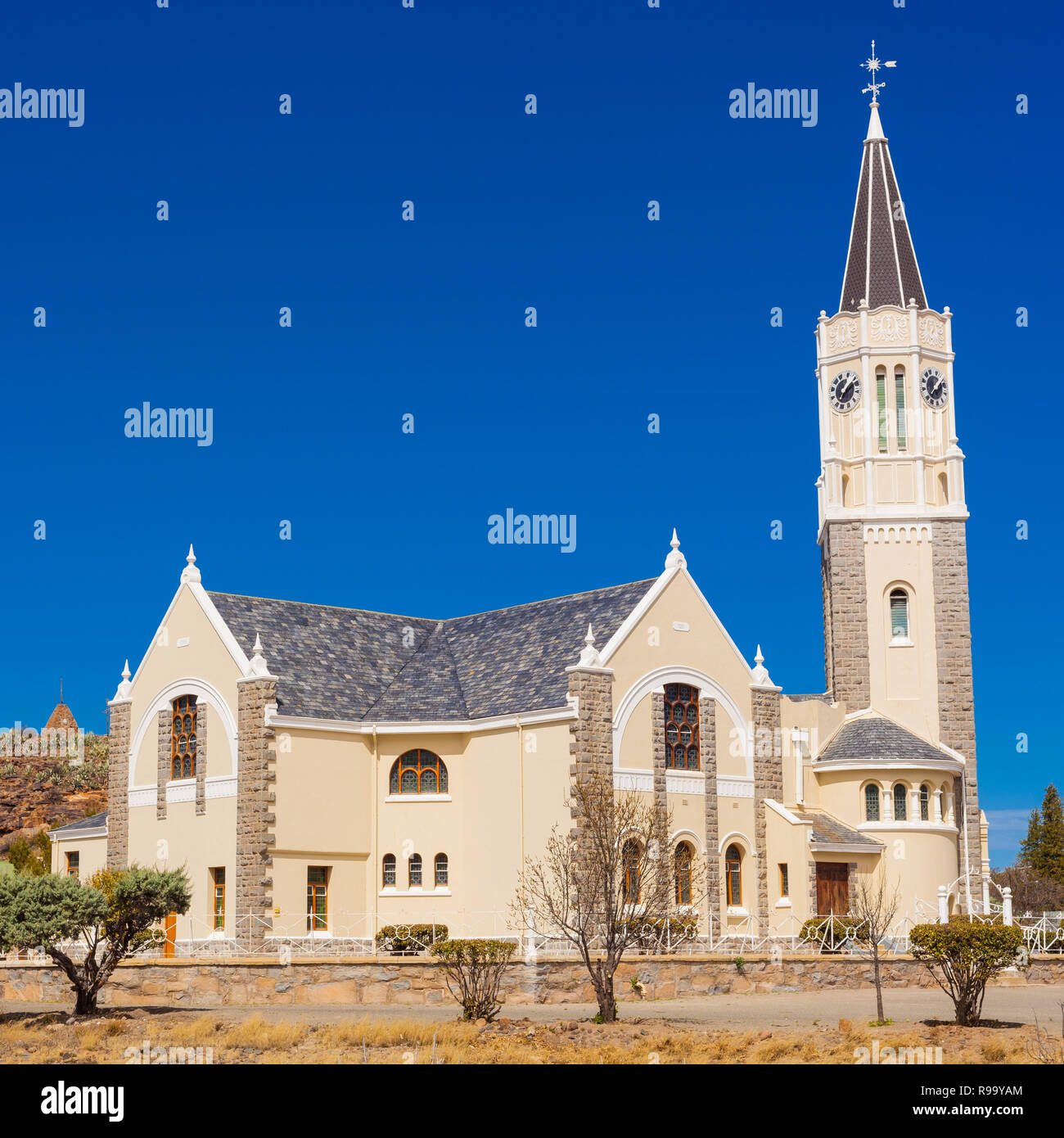 Old Scenic desert NG church in Karoo South Africa Stock Photo - Alamy