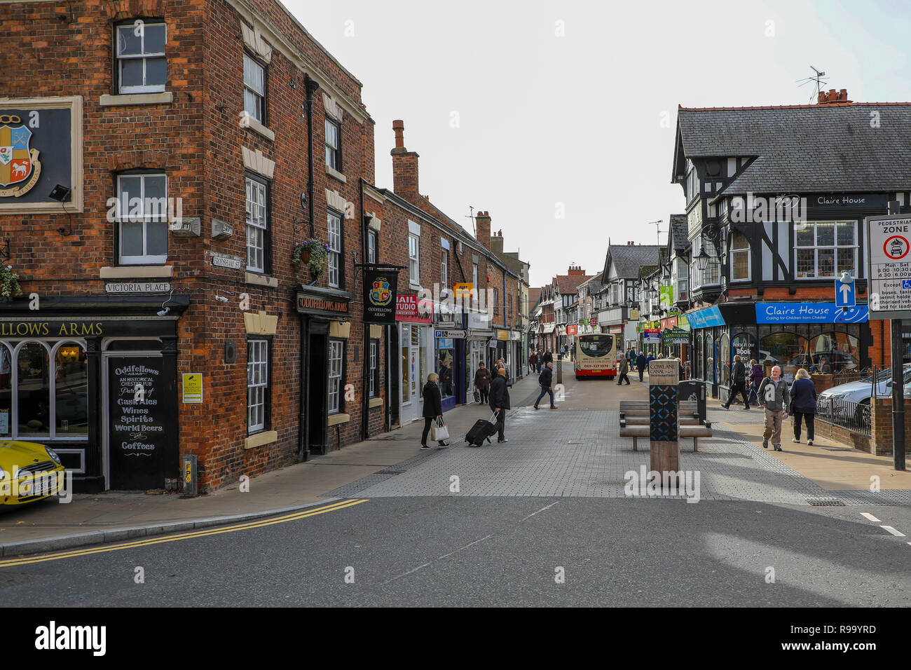 Chester, the County town of Cheshire, England, UK Stock Photo - Alamy