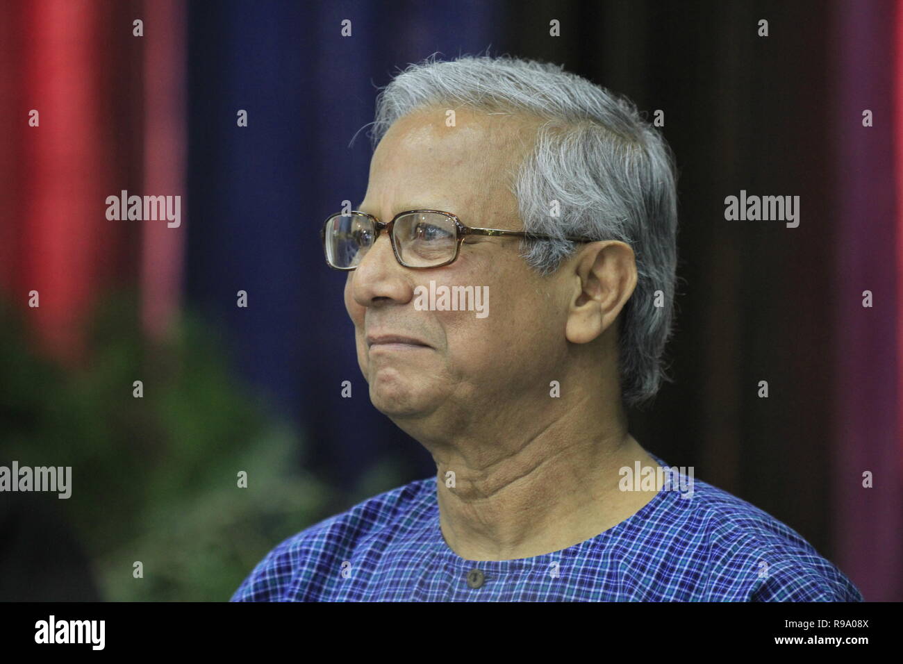 Portrait of Nobel Prize Laureate Professor Muhammad Yunus, who won the ... Portrait of Nobel Prize Laureate Professor Muhammad Yunus, who won the ...
