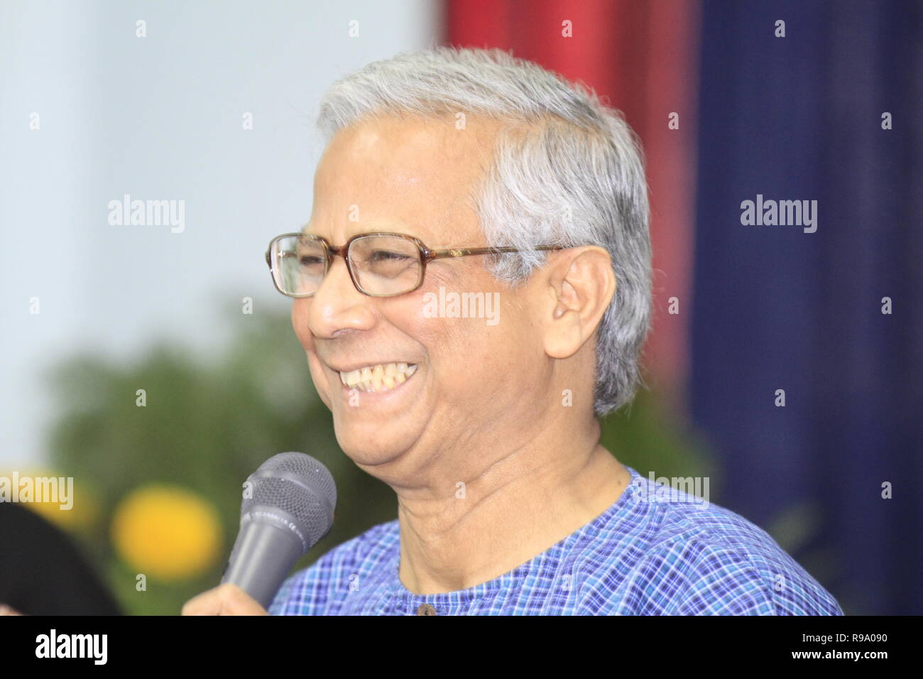 Portrait of Nobel Prize Laureate Professor Muhammad Yunus, who won the ... Portrait of Nobel Prize Laureate Professor Muhammad Yunus, who won the ...