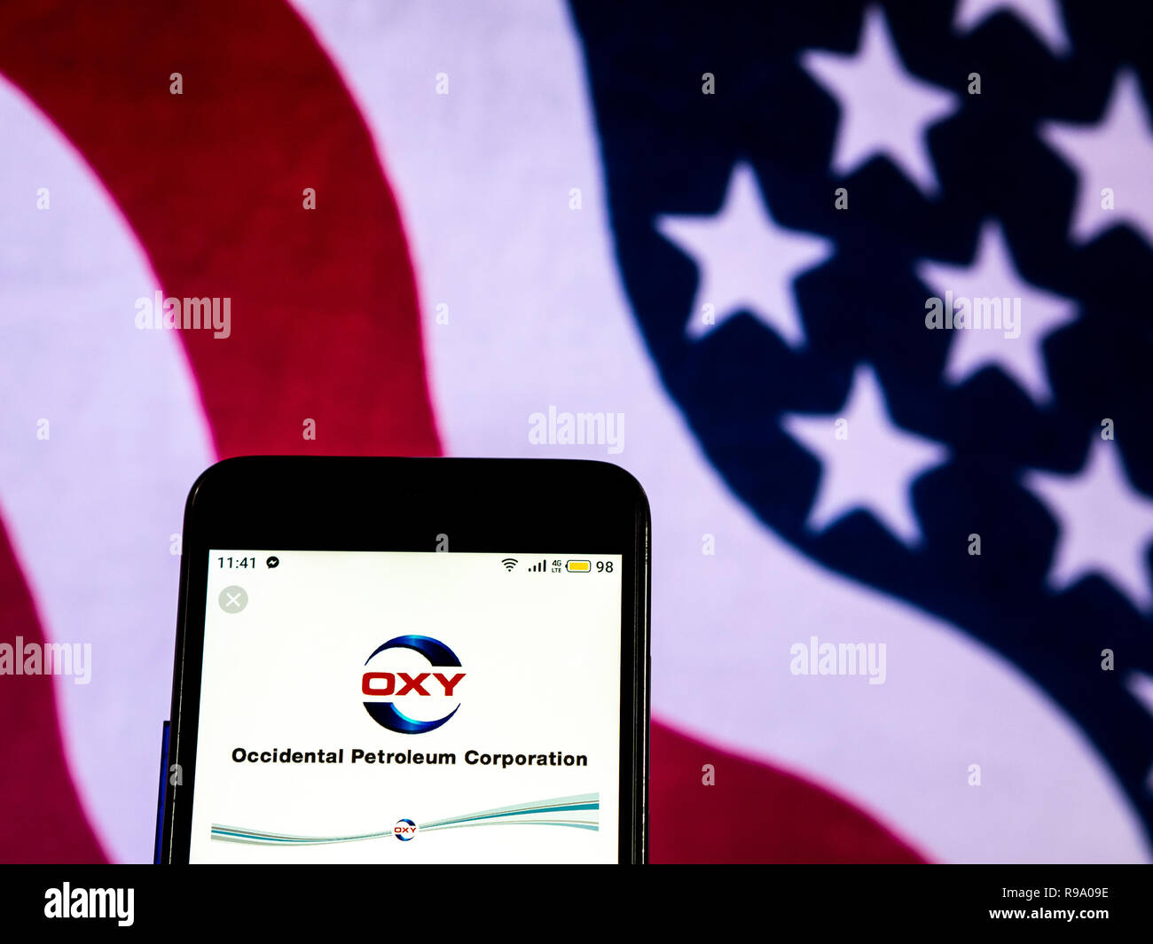 Occidental petroleum logo hi-res stock photography and images - Alamy