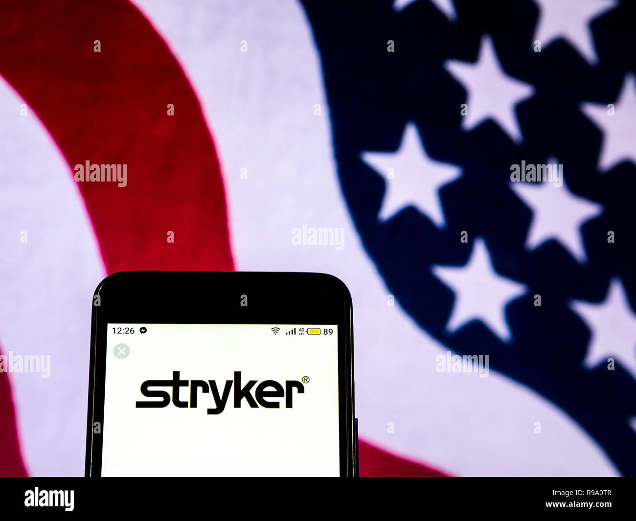 Stryker logo hi-res stock photography and images - Alamy
