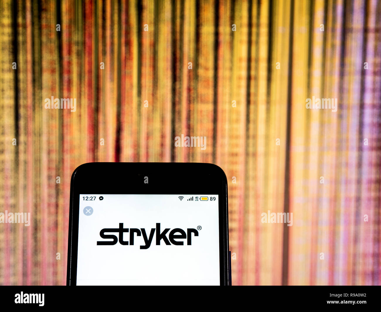 Stryker logo hi-res stock photography and images - Alamy