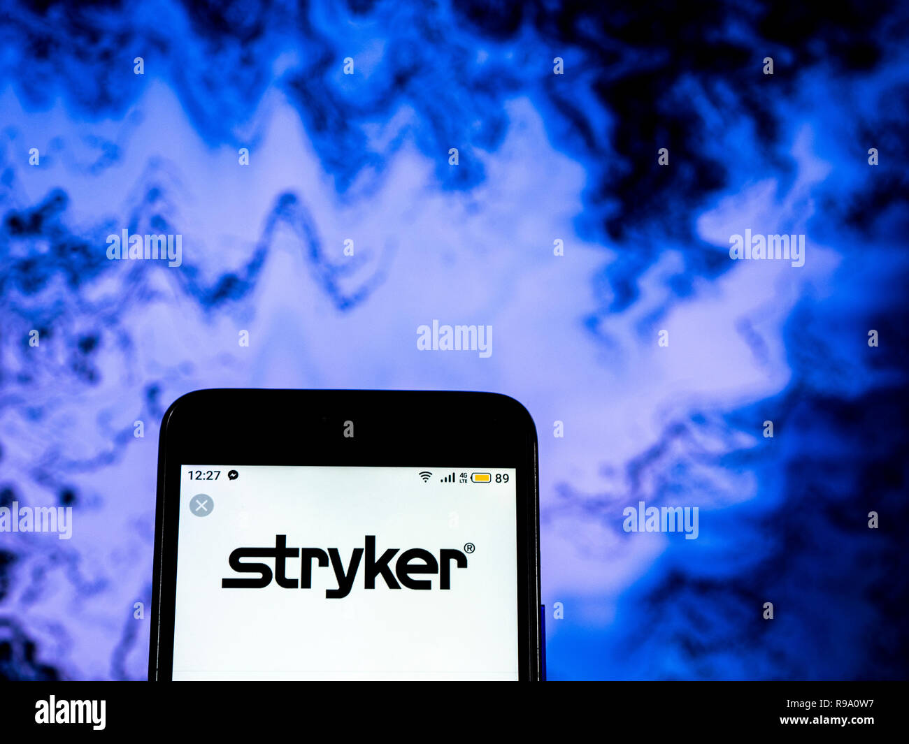 Stryker logo hi-res stock photography and images - Alamy