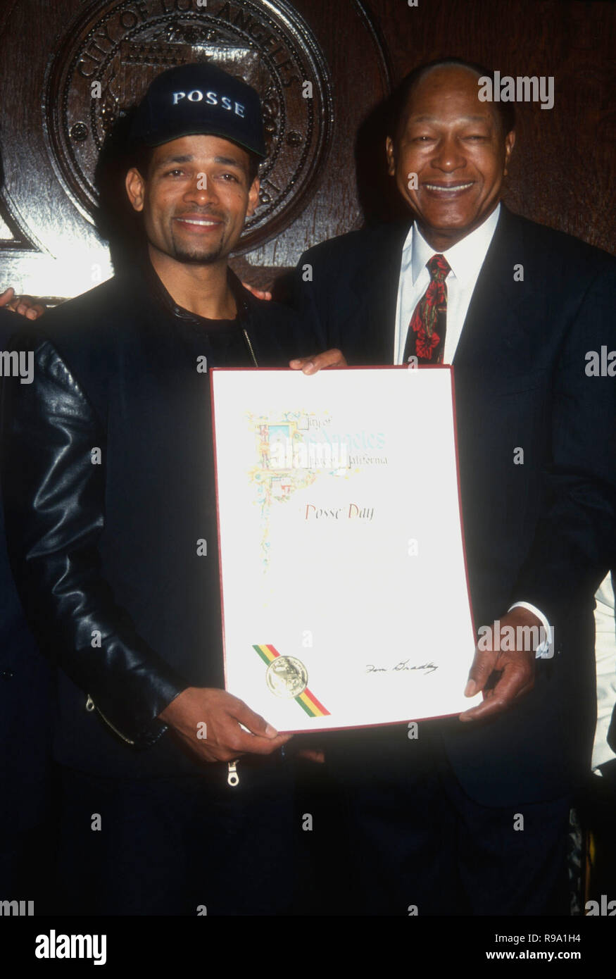 LOS ANGELES, CA - MAY 13: Director/actor Mario Van Peebles and Los ...