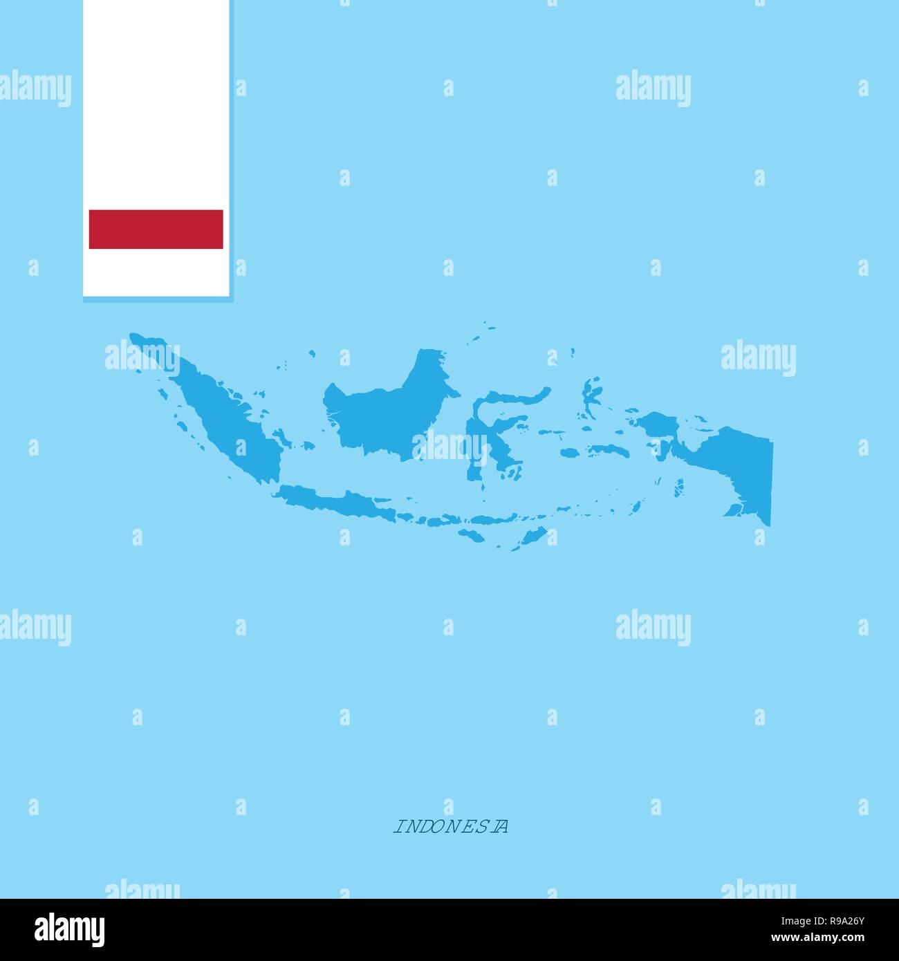 Asia map 17th Stock Vector Images - Alamy