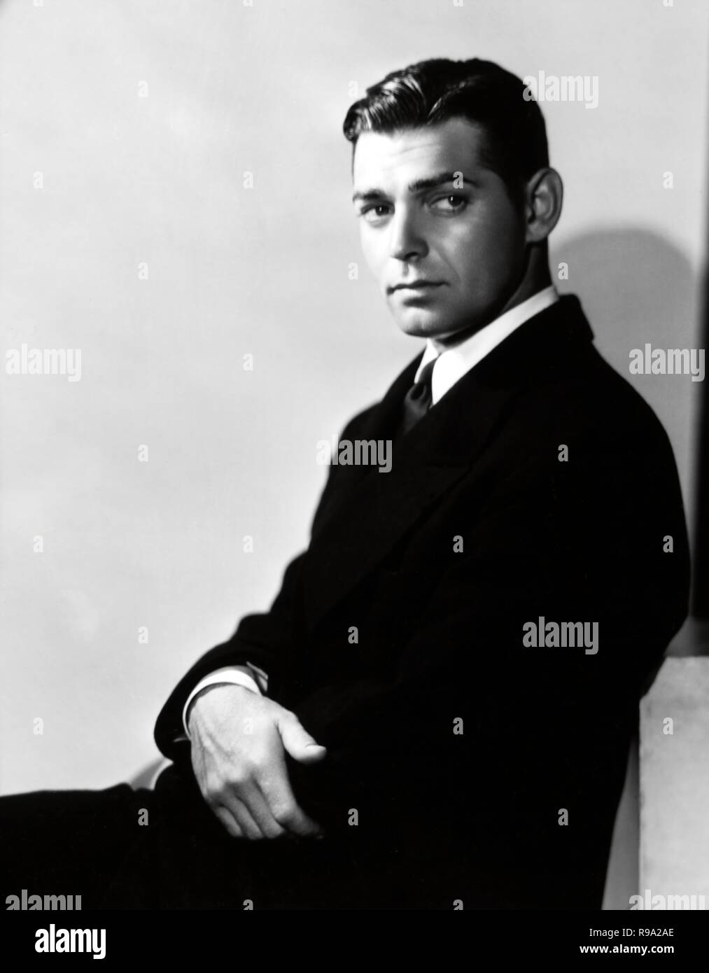 CLARK GABLE. 1931. Credit: HURRELL, GEORGE/ Album Stock Photo - Alamy