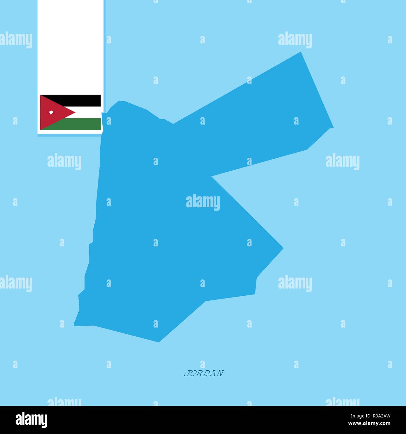 Middle east jordan jordan Stock Vector Images - Alamy