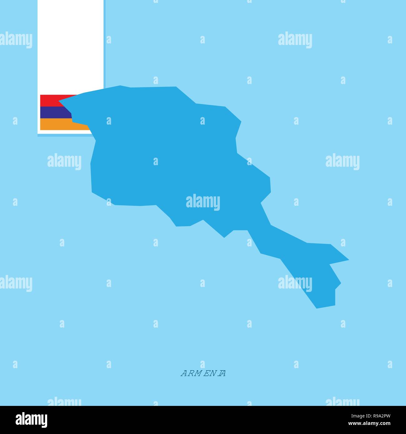 Yerevan map hi-res stock photography and images - Alamy