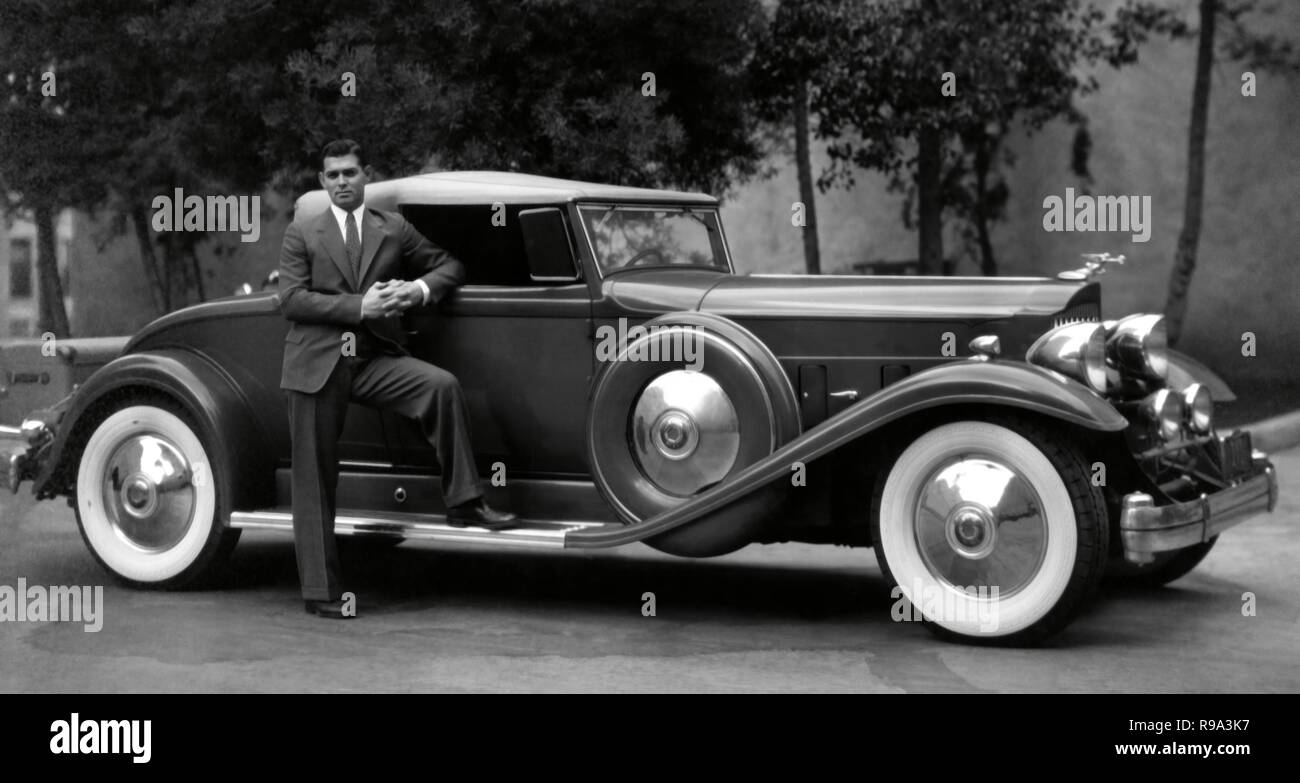 Clark gable car hi-res stock photography and images - Alamy