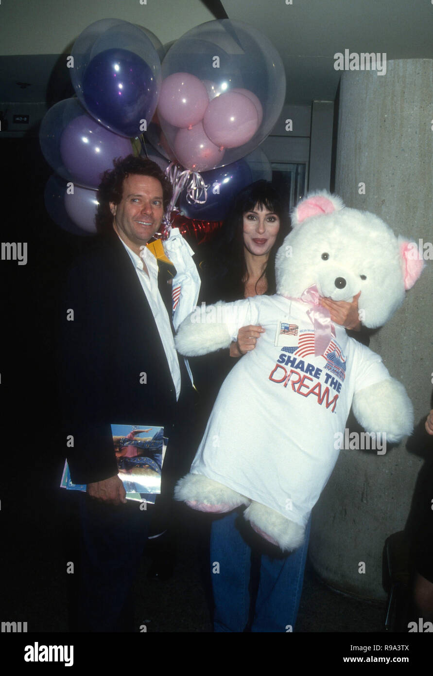 LOS ANGELES, CA - MAY 13: Manager Bill Sammeth and Singer/actress Cher ...