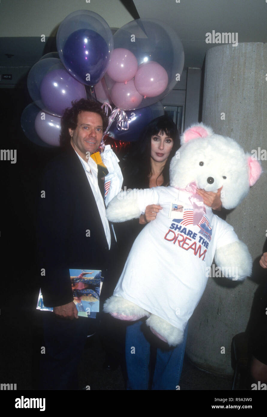 LOS ANGELES, CA - MAY 13: Manager Bill Sammeth and Singer/actress Cher ...