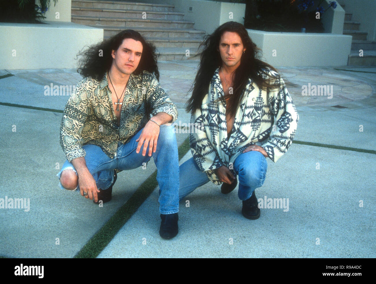 LOS ANGELES, CA - MAY 15: (EXCLUSIVE) (L-R) Musician Bruce Howell and ...