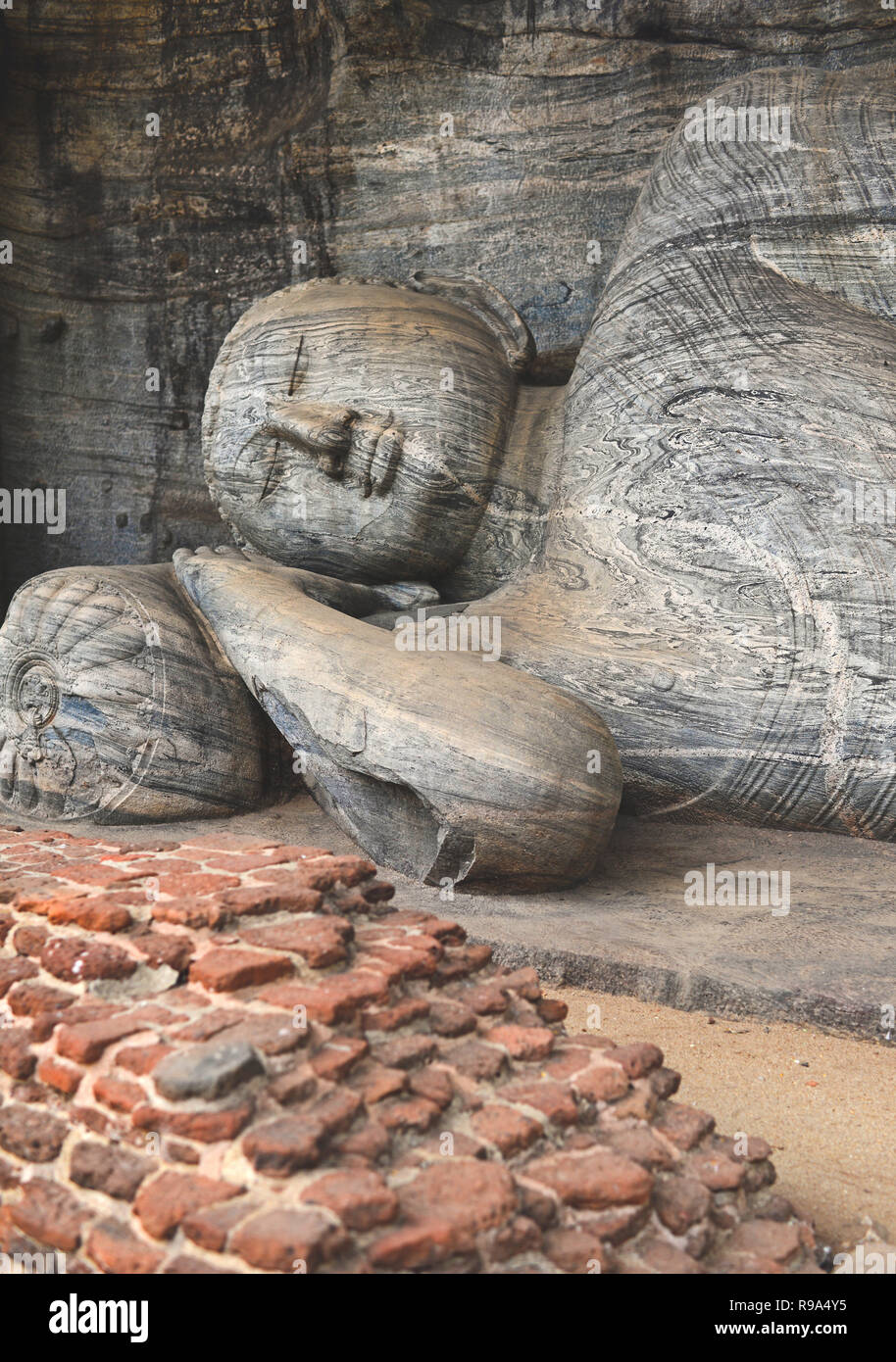 Gal Vihara, also known as Gal Viharaya and originally as the Uttararama ...