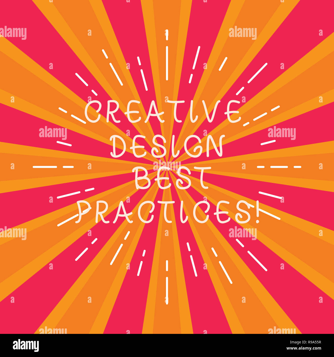 Writing note showing Creative Design Best Practices. Business photo ...