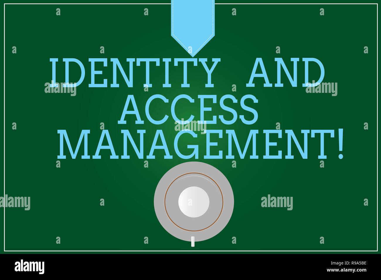 Handwriting Text Writing Identity And Access Management Concept Meaning Security Data