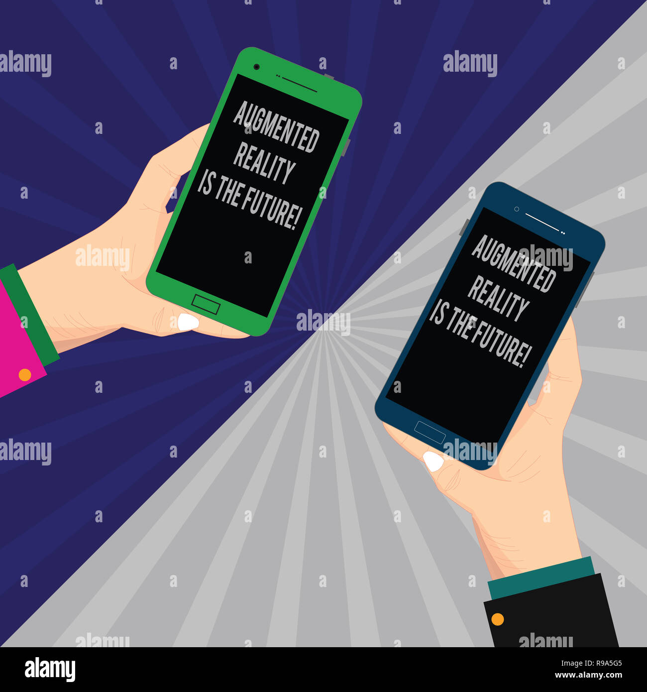 Word writing text Augmented Reality Is The Future. Business concept for ...