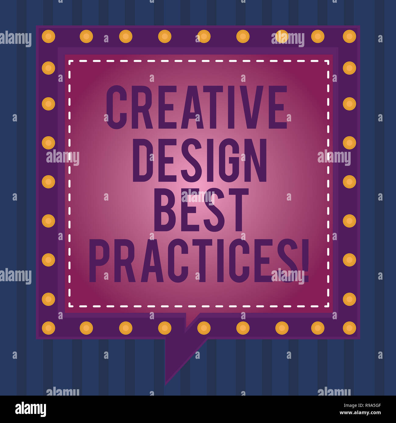 Writing note showing Creative Design Best Practices. Business photo ...