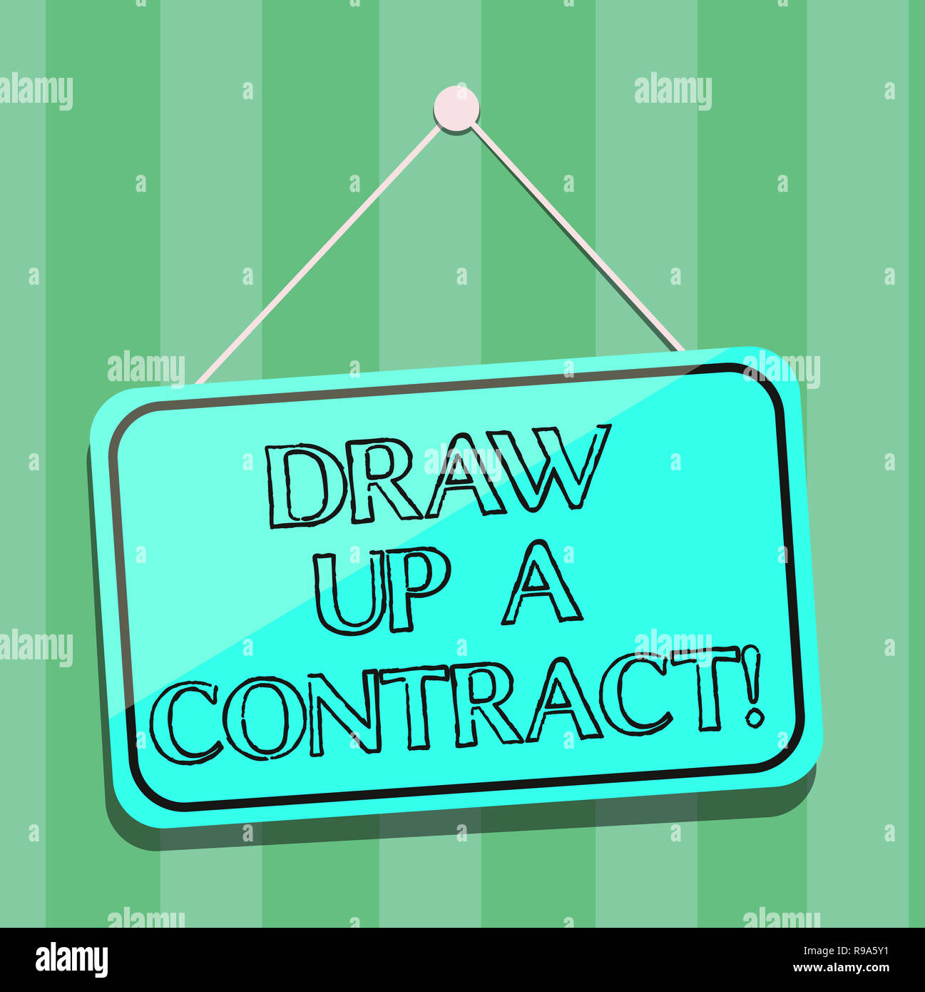 Law concept draw up hi-res stock photography and images - Alamy