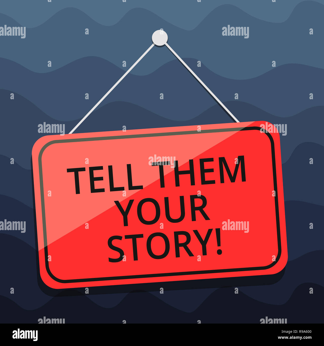 Writing note showing Tell Them Your Story. Business photo showcasing ...
