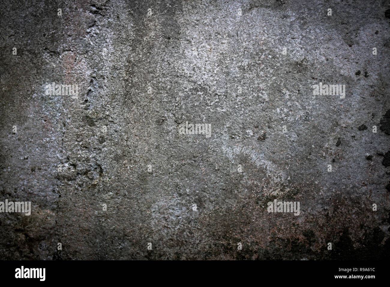 rough gray color wall texture. background for design with vignetting ...