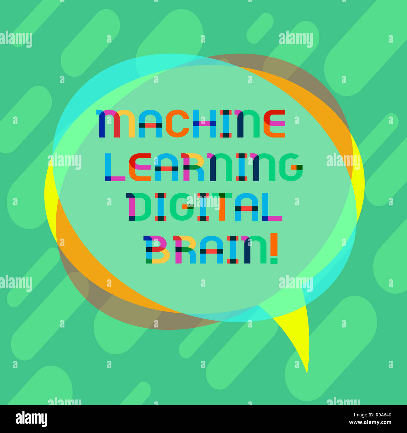 Word writing text Machine Learning Digital Brain. Business concept for ...