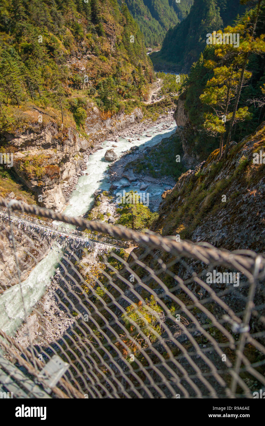 Hillary suspension bridge hi-res stock photography and images - Alamy
