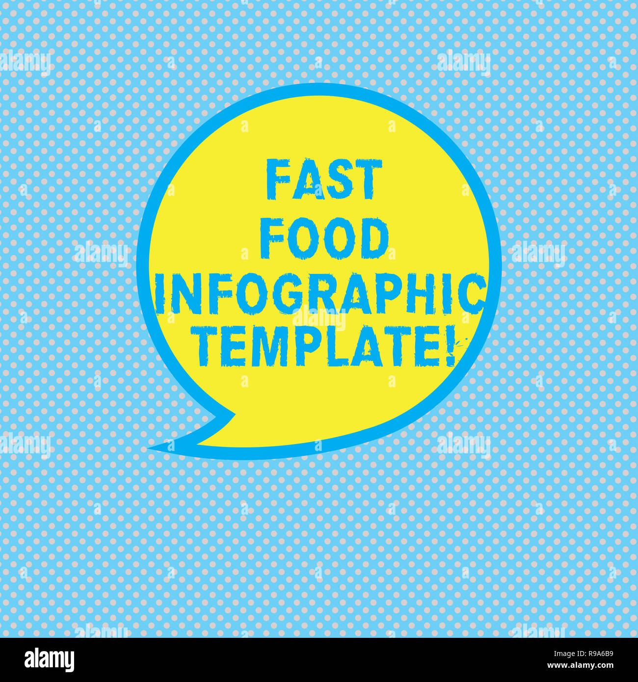 Text sign showing Fast Food Infographic Template. Conceptual photo ...
