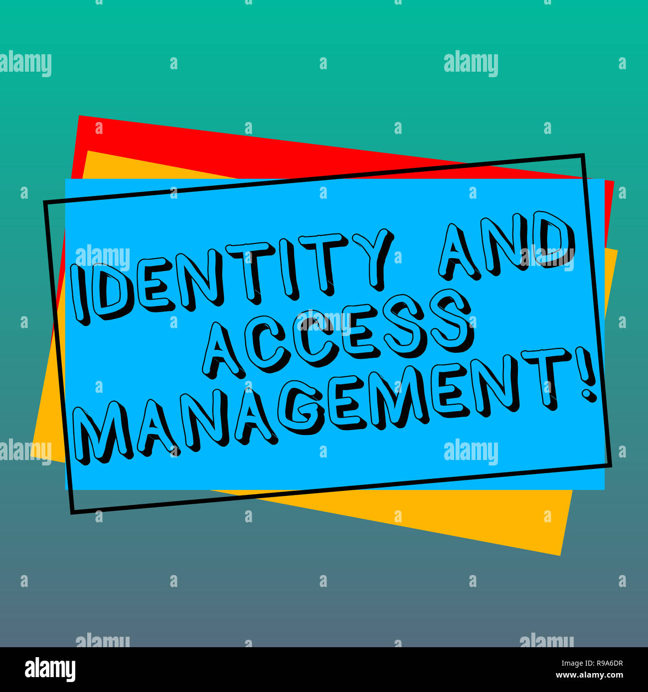 Handwriting Text Writing Identity And Access Management Concept Meaning Security Data