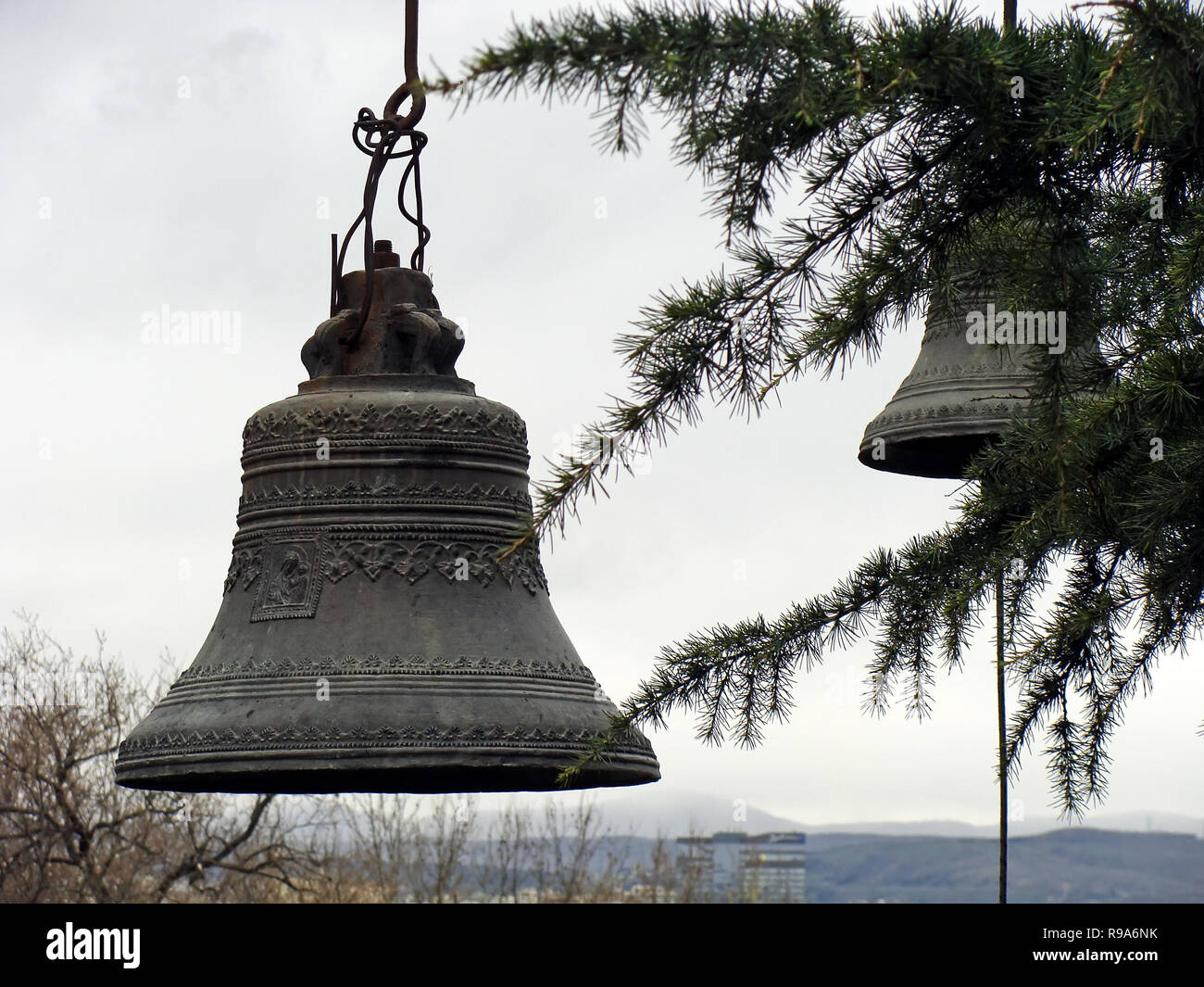 The bell close up Stock Photo - Alamy