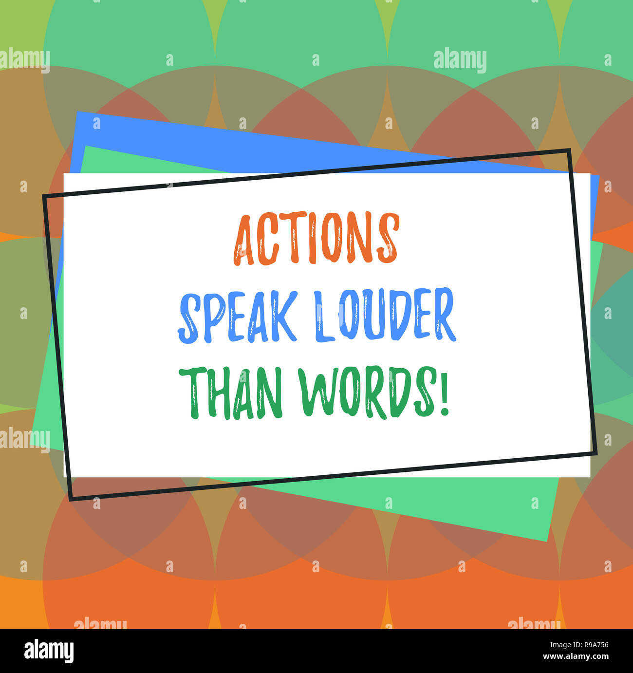 Less talk more action hi-res stock photography and images - Alamy