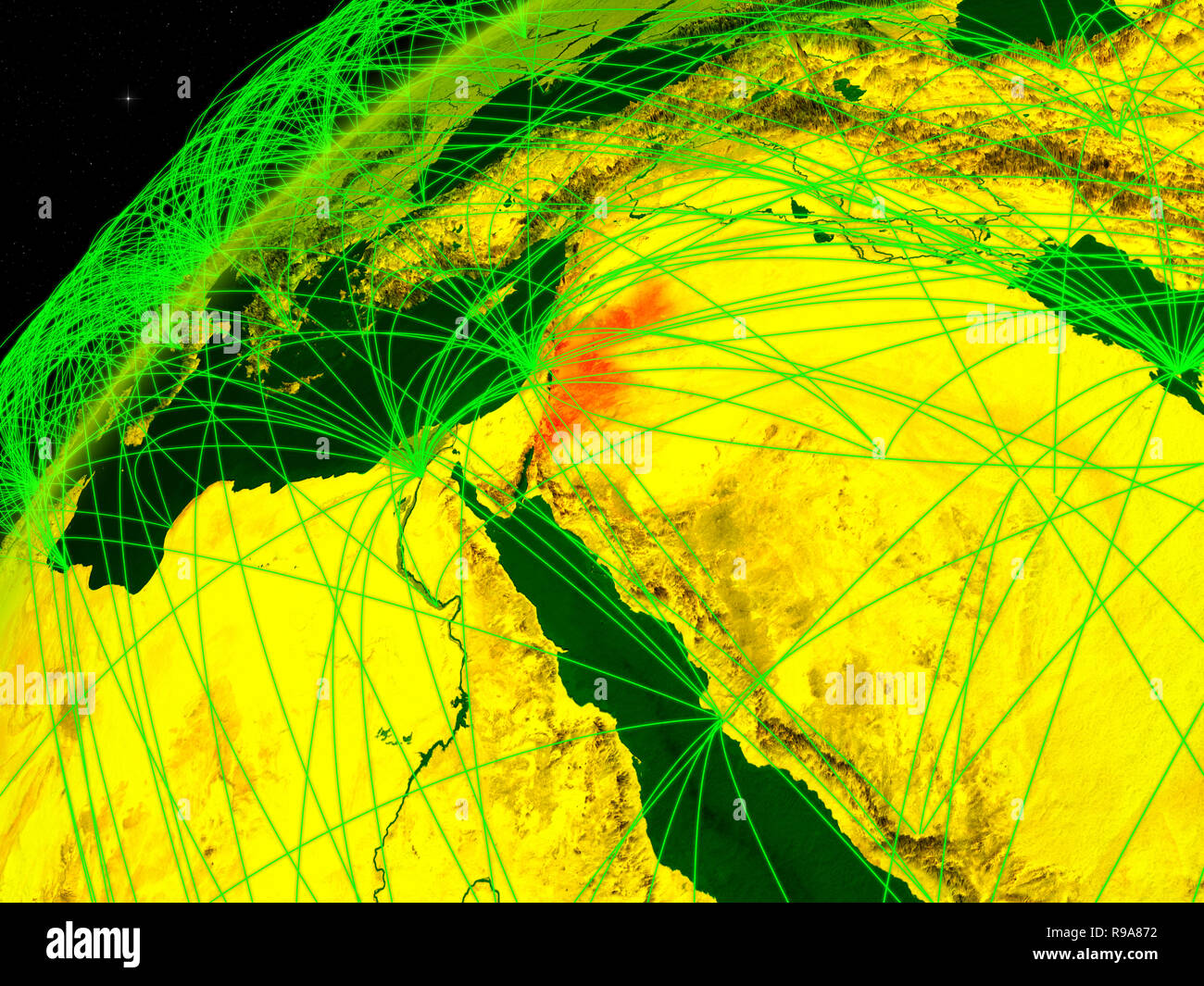 Jordan on model of green planet Earth with international networks ...
