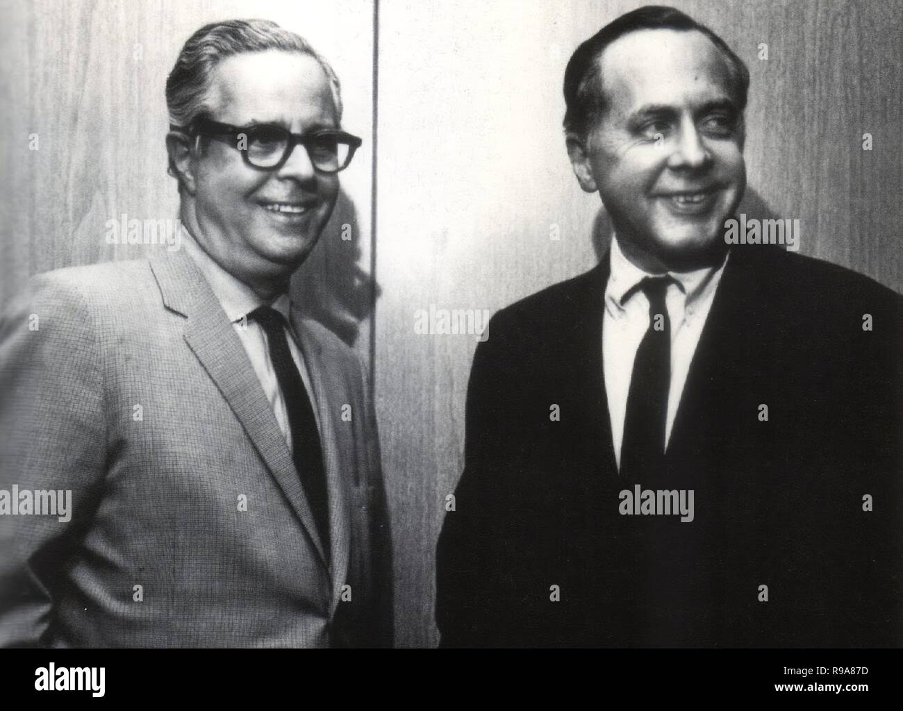 Alfred Lion, ejecutivo musical cofundador de Blue Note y Francis Wolff ...