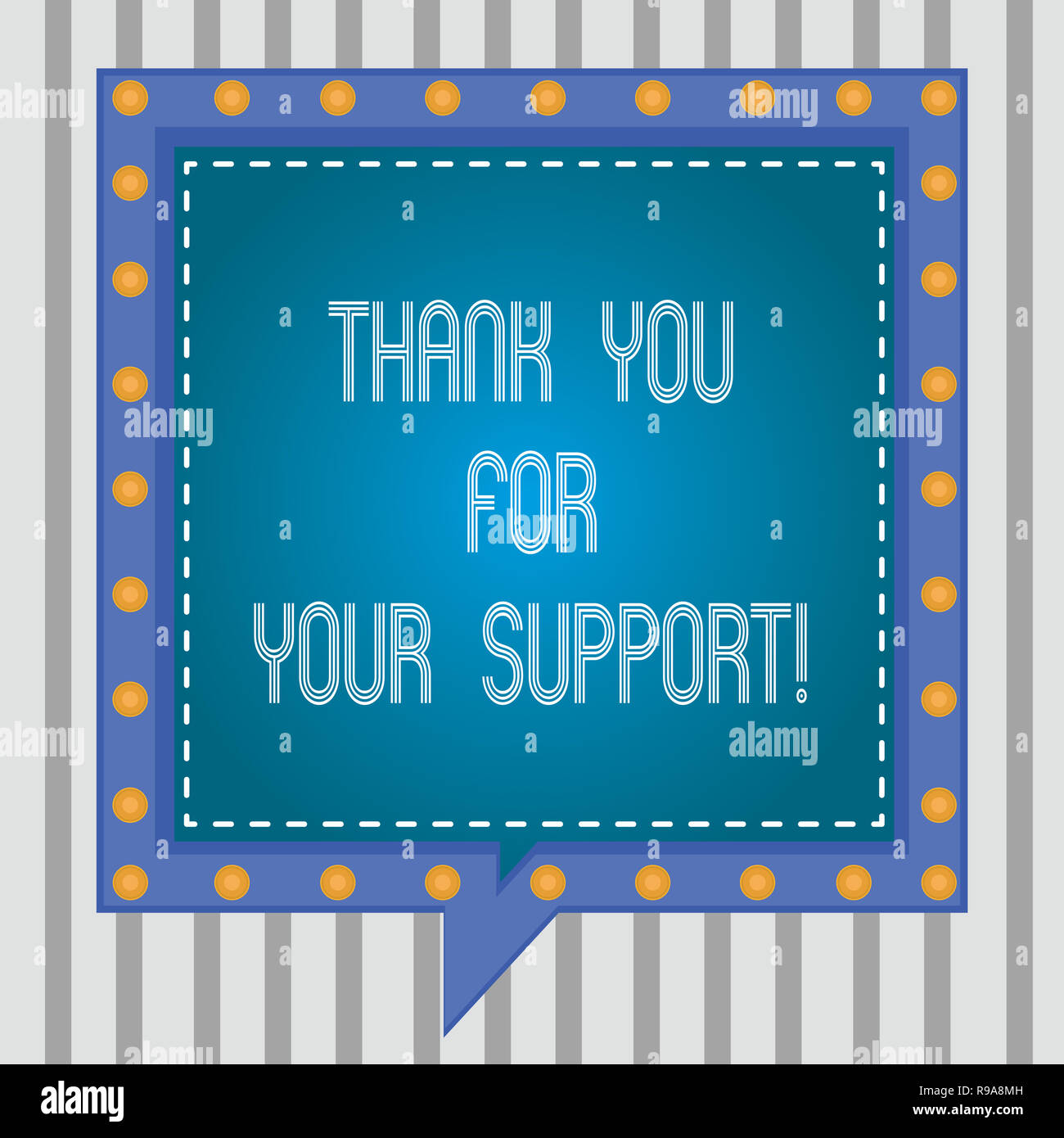 Text sign showing Thank You For Your Support. Conceptual photo ...