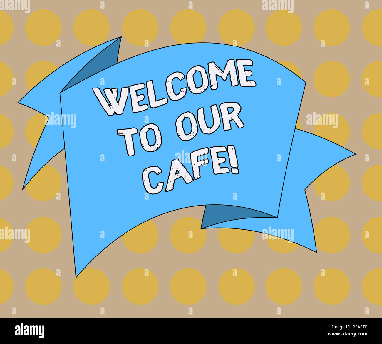 Word writing text Welcome To Our Cafe. Business concept for Greeting ...