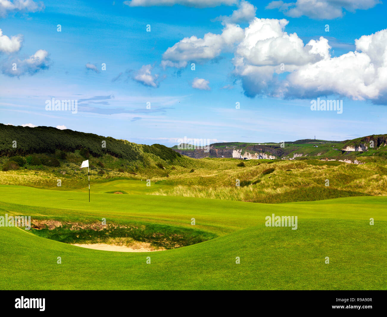 Open championship 2019 royal portrush golf club hi-res stock ...