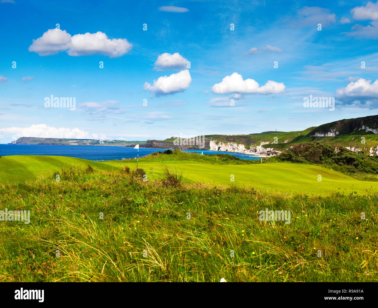 Open championship 2019 royal portrush golf club hi-res stock ...