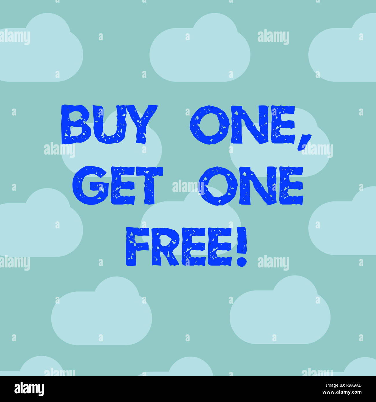 Word writing text Buy One Get One Free. Business concept for Promotion ...