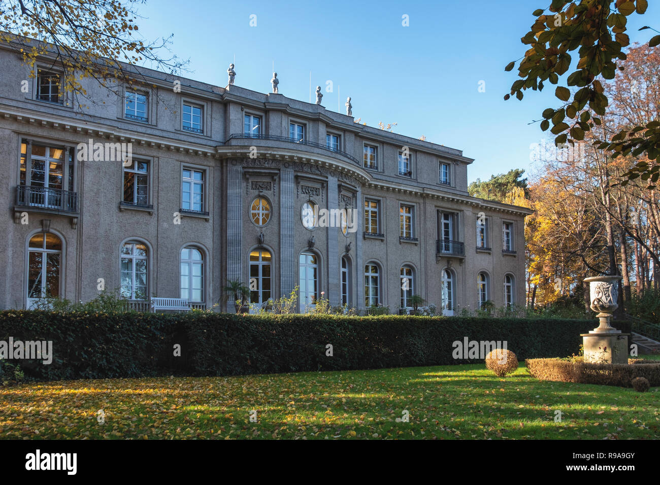 Berlin.House of the Wannsee Conference Memorial Site. Villa where Nazi ...