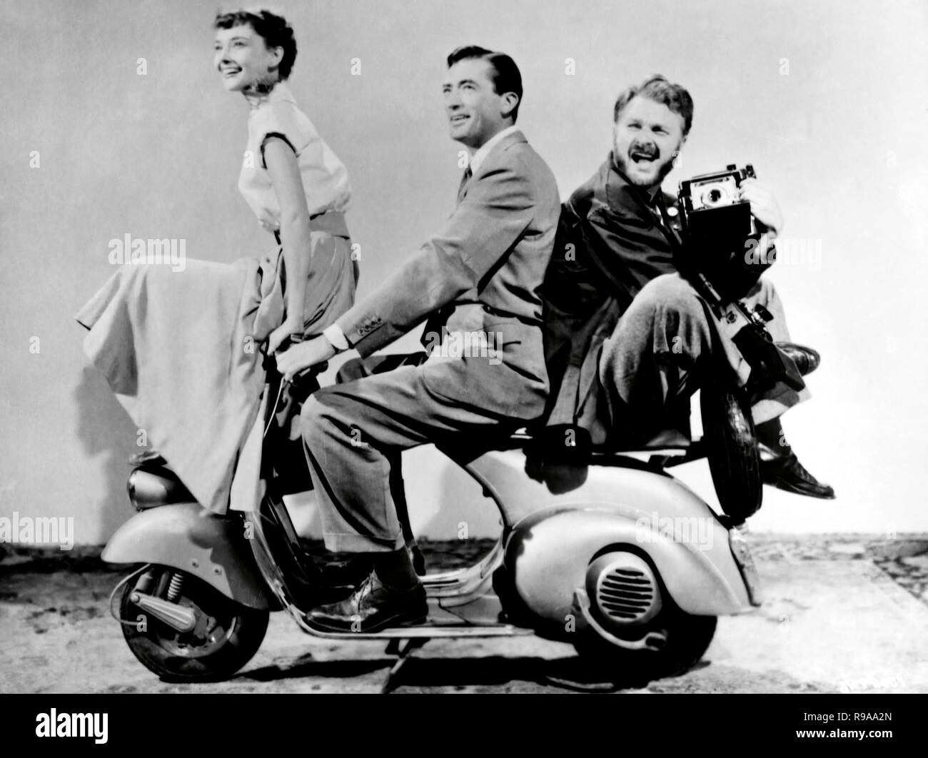 Roman Holiday 1953 Gregory Peck High Resolution Stock Photography and ...
