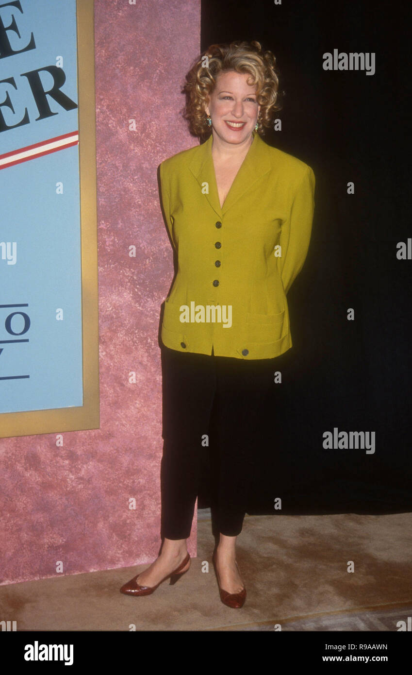 LOS ANGELES, CA - MAY 20: Singer/actress Bette Midler attends press ...